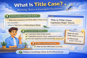 What Is Title Case? Meaning, Rules & Examples Explained